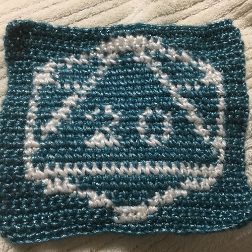 Ravelry: D20 Crochet Square pattern by Ren Grayson