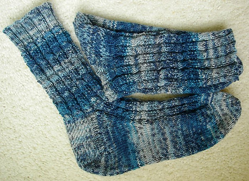 Ravelry: Raspberry Twist Socks pattern by Kristina