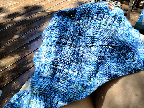 Ravelry: Knitshades (deadly ?) boomerang pattern by Susan Ashcroft