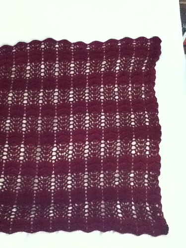 Ravelry: Lace Ripple Afghan pattern by Coats & Clark