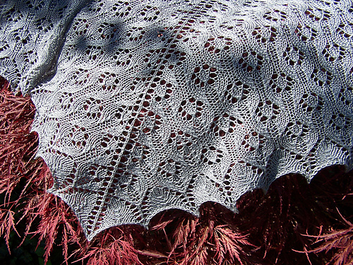 Ravelry: Angel Lace Shawl (S-2018) pattern by Evelyn A. Clark