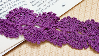 Ravelry: Easy Lace Bookmark pattern by Rajeshwari Singh