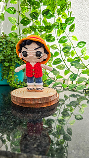 Ravelry: Luffy - One Piece pattern by Isabella Ferro