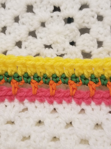 Ravelry: ranaforcrochet's continuous granny square baby blanket