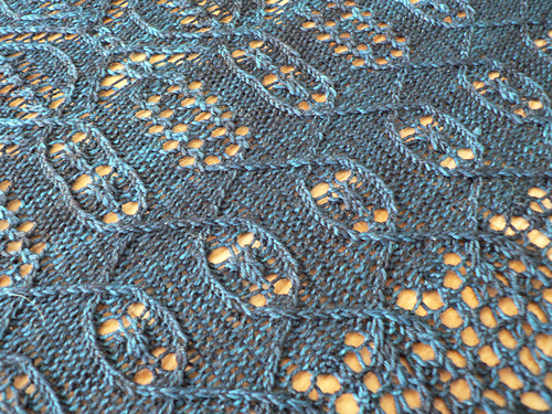 Ravelry: Cartouche Shawl pattern by Janelle Martin