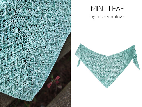Ravelry: Mint Leaf pattern by Elena Fedotova
