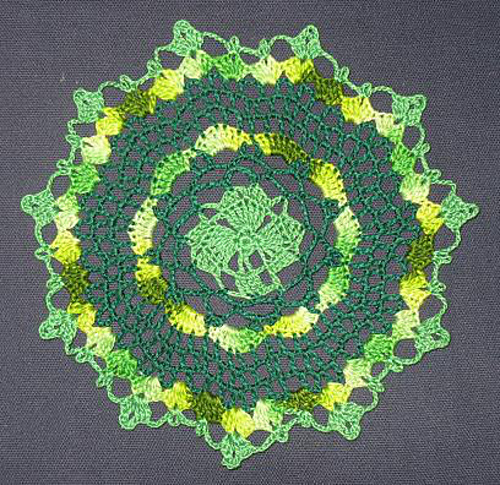 Ravelry: Shamrock Doily pattern by Denise (Augostine) Owens