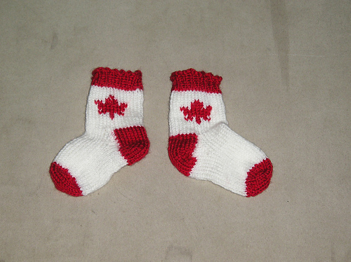 Ravelry: Canadian Mini Sock Pattern pattern by Denise Powell