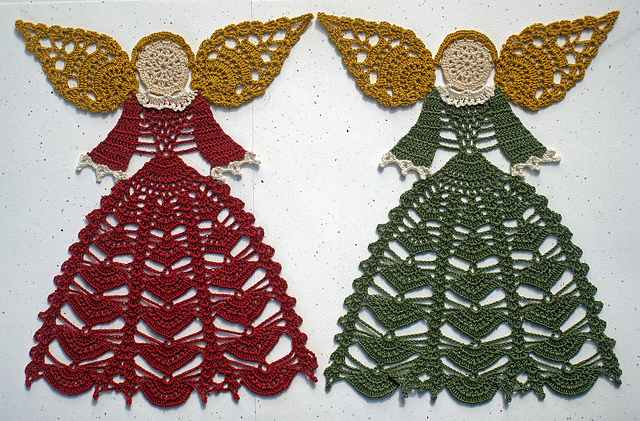 Ravelry: rebby's Angel Doilies