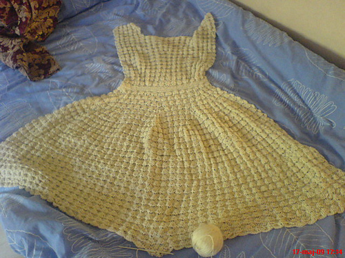 Ravelry: Shell-Stitch Dress pattern by Marjorie Semple Rogers