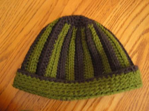 Ravelry: Basic Crochet Ribbed Hat pattern by Rebekah Thompson