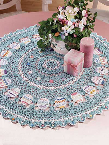 Ravelry: Easter Table Topper pattern by Carol Decker