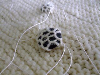 Ravelry: Bubbles Felted Cushion pattern by Catherine Rogan