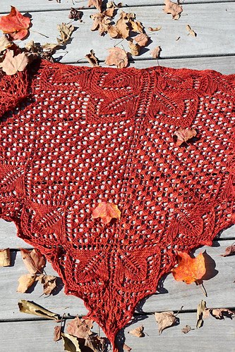 Ravelry: Sugar Maple Shawl pattern by Angela Roberge