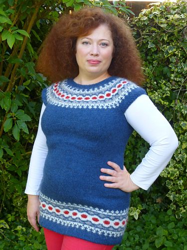 Ravelry: Top Down Lett-Lopi Vest pattern by Chris Wass