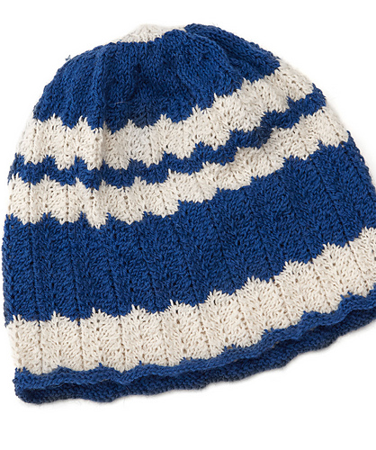 Ravelry: Wavy Skull Cap pattern by Heather Lodinsky