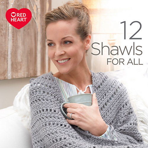 Ravelry: Red Heart EB139, 12 Shawls for All - patterns