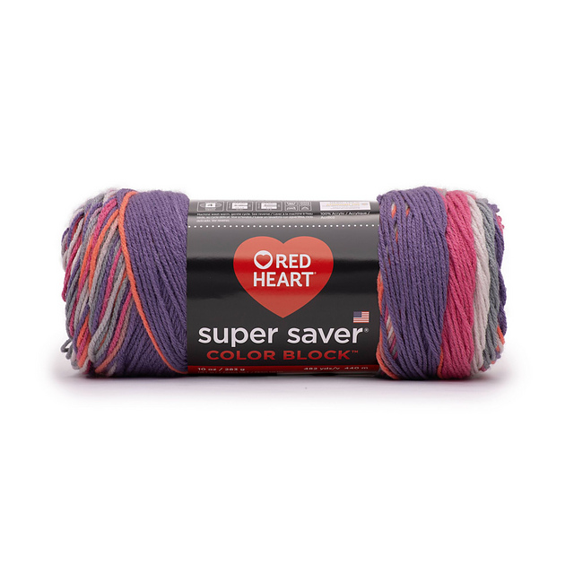 Ravelry: Red Heart Super Saver Color Block