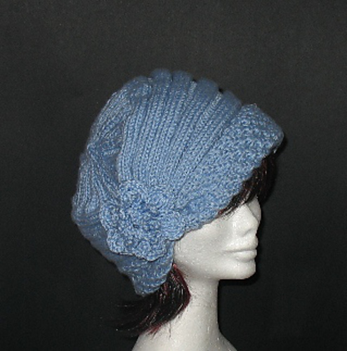 Ravelry: Sky Blue Charming Wishful Hat pattern by Jie