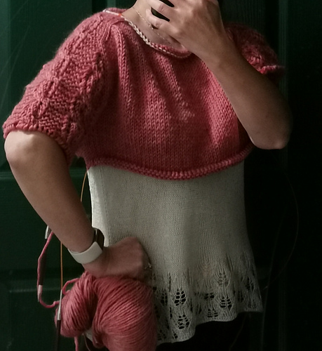 Ravelry: Elegant Lilac Sweater pattern by Jie