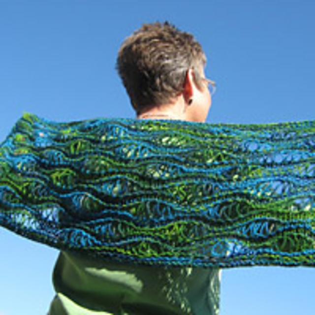 Ravelry: Seaweed Wrap pattern by Becky Curran