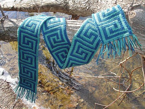 Ravelry: Meander pattern by Sarah Chilson