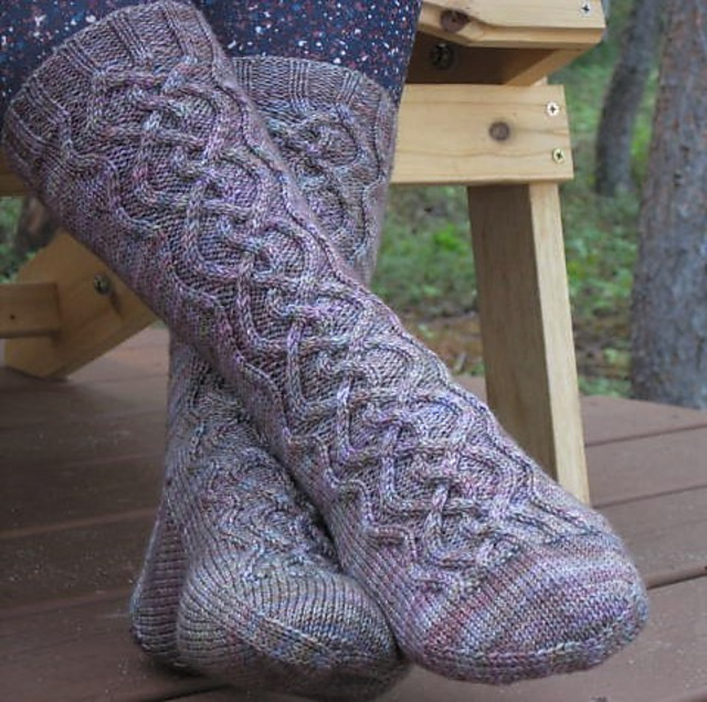 Ravelry: Quagmire Socks pattern by Cynthia Levy
