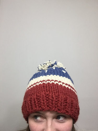 Ravelry: American Flag Hat pattern by Sarah R
