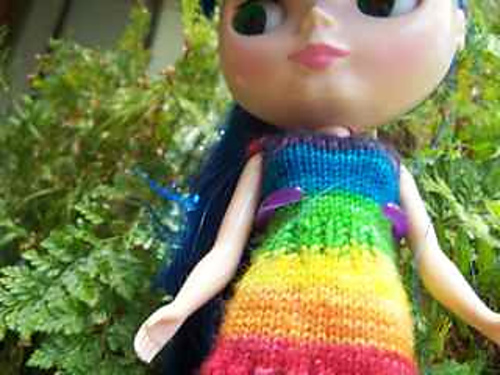 Ravelry: Molly Dress (Blythe size!) pattern by knitnorth