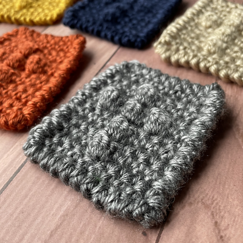 Ravelry: Bobble Pocket Prayer Square pattern by Jamie Morris