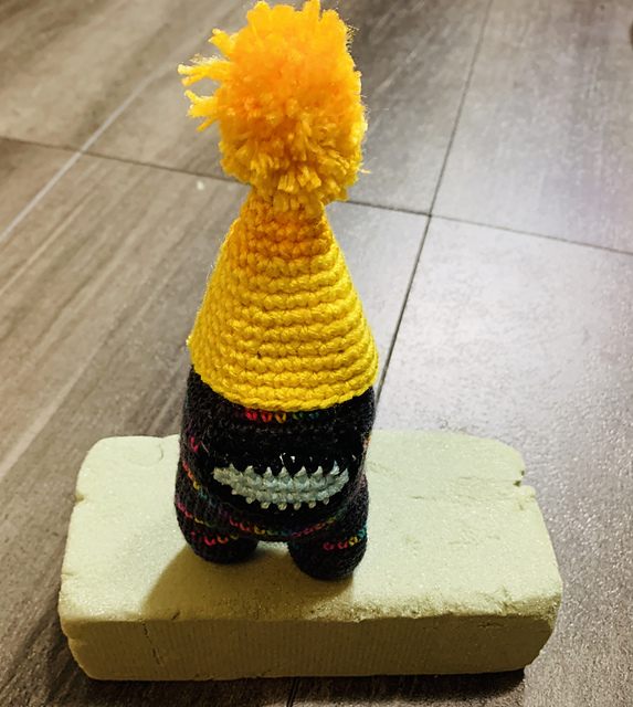 Ravelry: Among Us Party Hat pattern by Jasmine Kennon