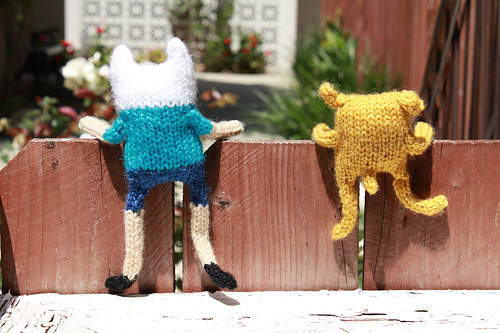 Ravelry: Adventure Time Finn and Jake Dolls pattern by Rebecca Olson