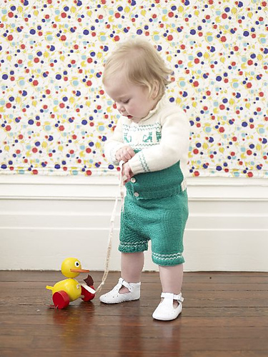 Ravelry: Felix Cardigan & Pants Set pattern by Kristen Rengren