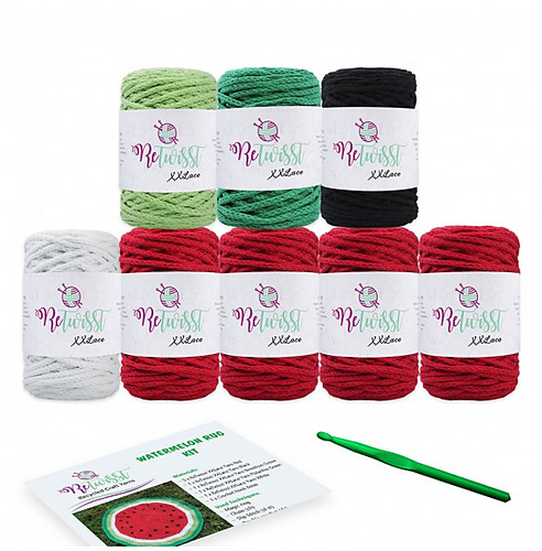 Ravelry: Watermelon Patterned Rug pattern by ReTwisst