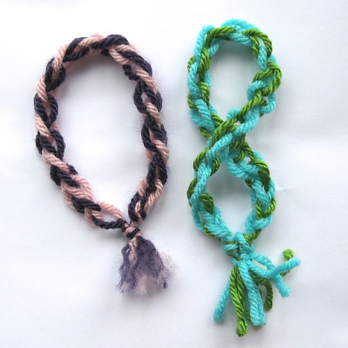 Ravelry: Magic Chain Bracelets pattern by Rebecca Weber