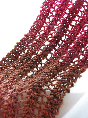 Ravelry: One Row Lace Scarf pattern by Turvid