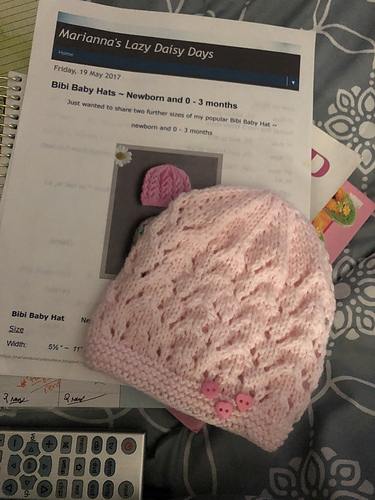 Ravelry: Bibi Baby Hat pattern by marianna mel