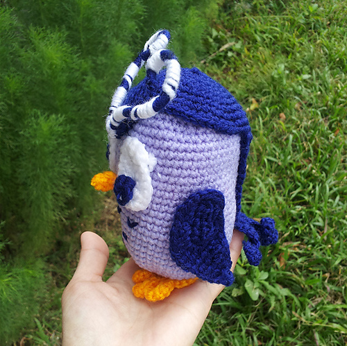 Ravelry: Candy Crush Saga's Odus the Owl Amigurimi pattern by Rhea ...