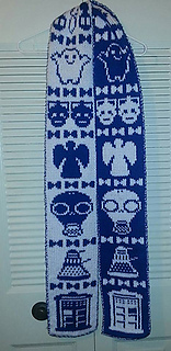 Ravelry: Doctor Who Scarf pattern by Jeanene Hammers