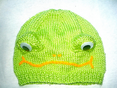 Ravelry: Ladybird & Frog Beanies / Hats pattern by Rian Anderson