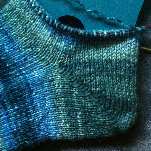 Ravelry: Fish Lips Kiss Heel pattern by Sox Therapist