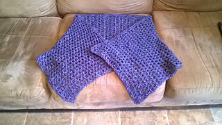 Ravelry: Soft and Simple Homespun Shawl pattern by Rhonda Berg