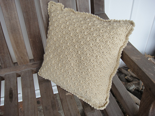 Ravelry: Shell Puff Pillow pattern by Mary Jane Protus