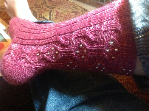 Ravelry: Diamonds On the Soles of Her Shoes pattern by Heidi Nick