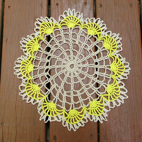 Ravelry: Small Doily in Cream Color pattern by Olga Poltava