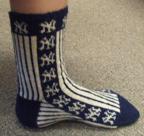 Ravelry: Baseball Socks - without Pinstripes pattern by Meredith Wills