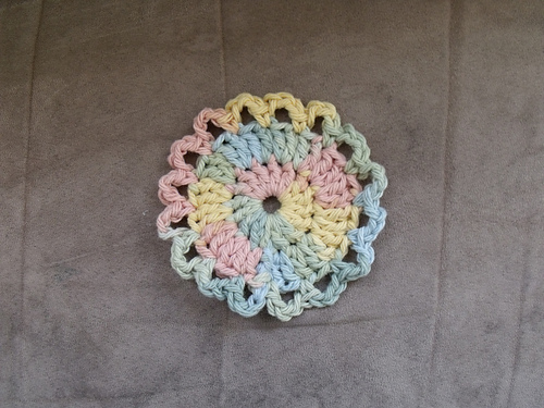 Ravelry: Very Easy Small Crocheted Scrubbie or Tawashi pattern by ...