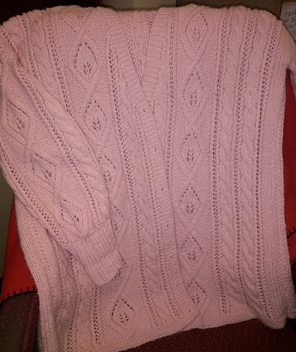 Ravelry: Leaf Panel Cardigan pattern by Patons