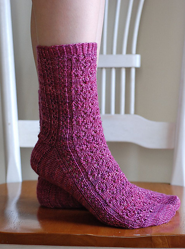 Ravelry: Think Spring! Socks pattern by Rose Beck