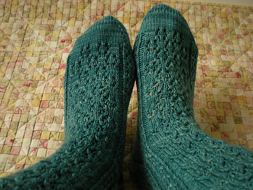 Ravelry: Think Spring! Socks pattern by Rose Beck